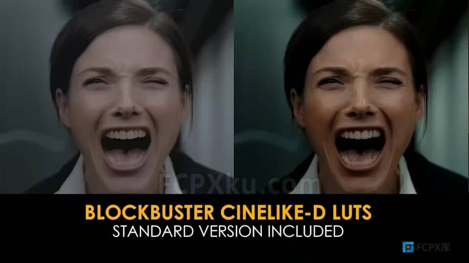 20组松下Cinelike-D大片视频调色LUTs预设_FCPX库