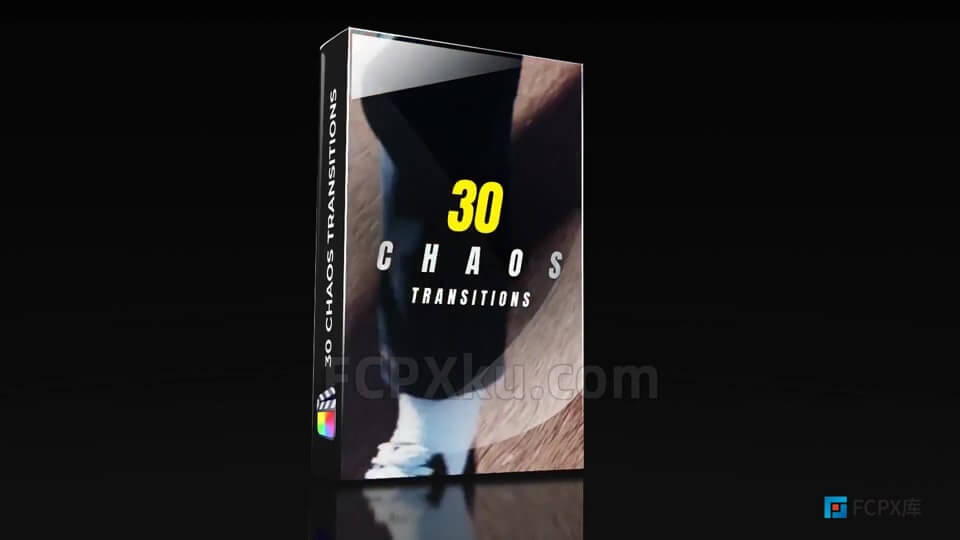 Chaos Transitions FCPX插件30组特效转场过渡动画_FCPX库